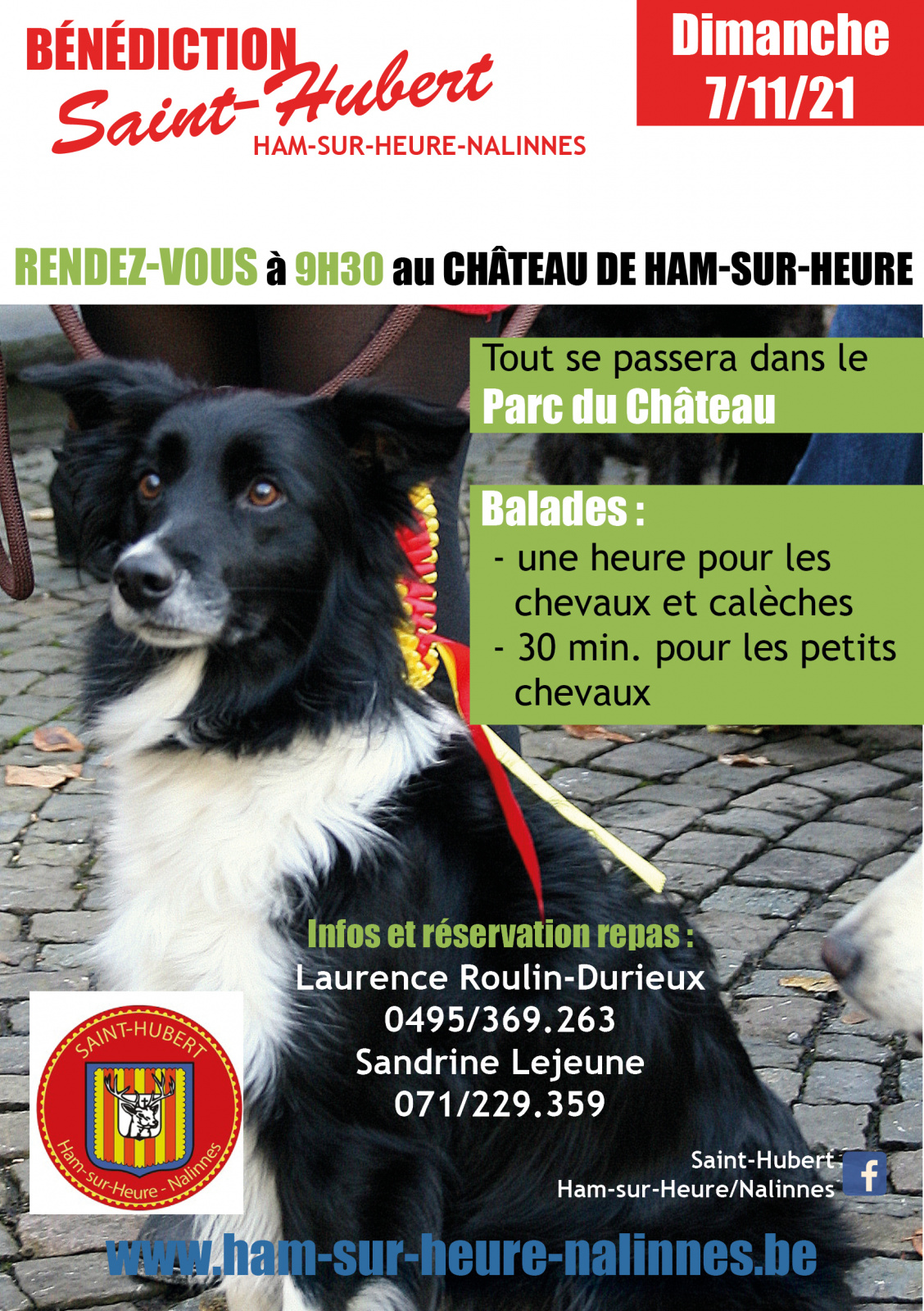 Fête de la Saint-Hubert | Commune de Ham-sur-Heure-Nalinnes